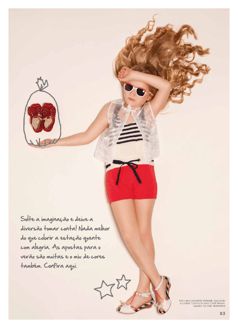 Lookers: Editorial Moda Infantil Revista Lançamentos