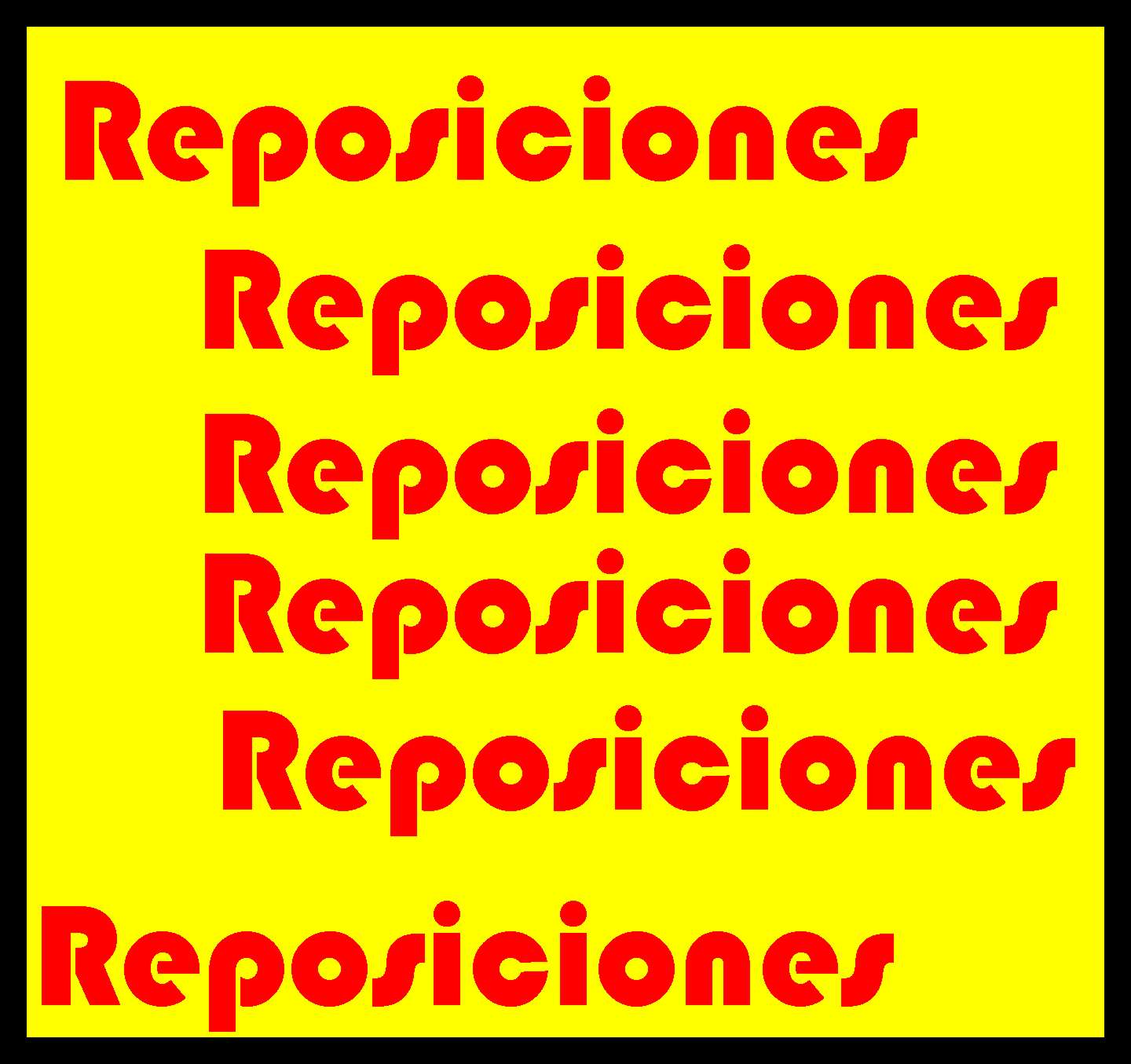 La nova Botica del Aleman.: Tango - Reposiciones 1