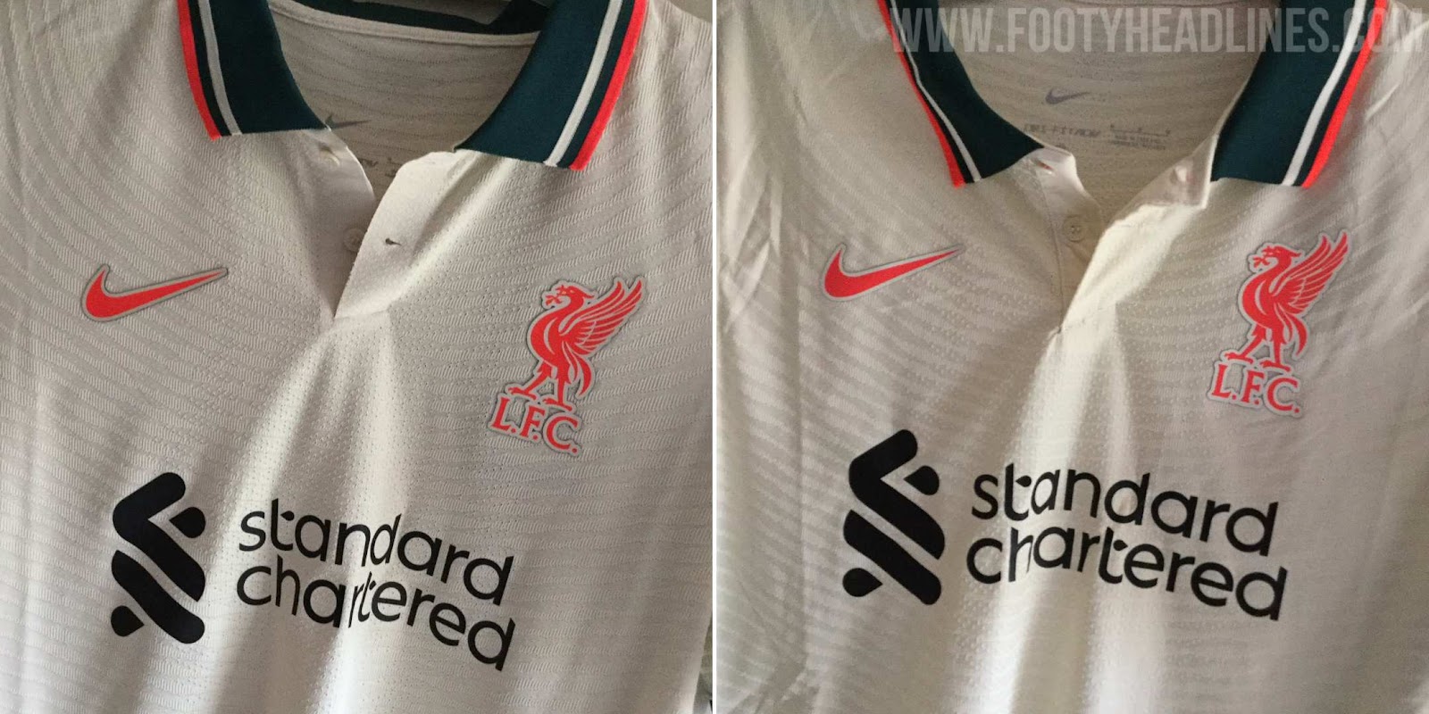 Which Is The Fake? Nike Dri-Fit ADV Liverpool 21-22 Real vs Counterfeit ...