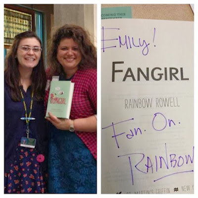 Edith Hamilton Library News: Rainbow Rowell visits Bryn Mawr.