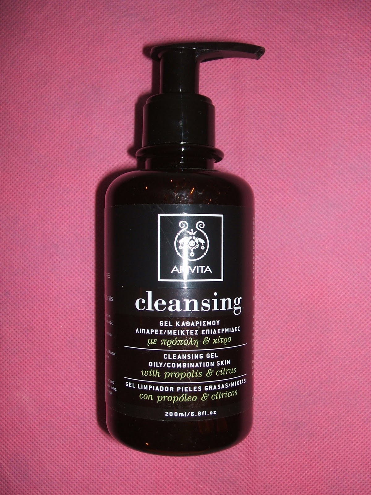 Gel Limpiador de "Apivita" (Piel Grasas/Mixtas) ~ Perlica BioCosmetics