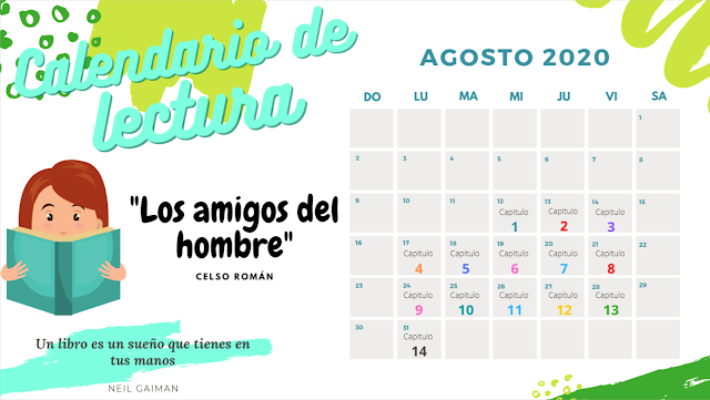 Lengua Castellana: Calendario de lectura