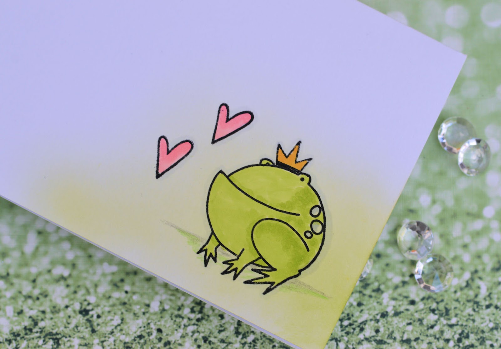 Daizy-Mae-Designs: Frog card