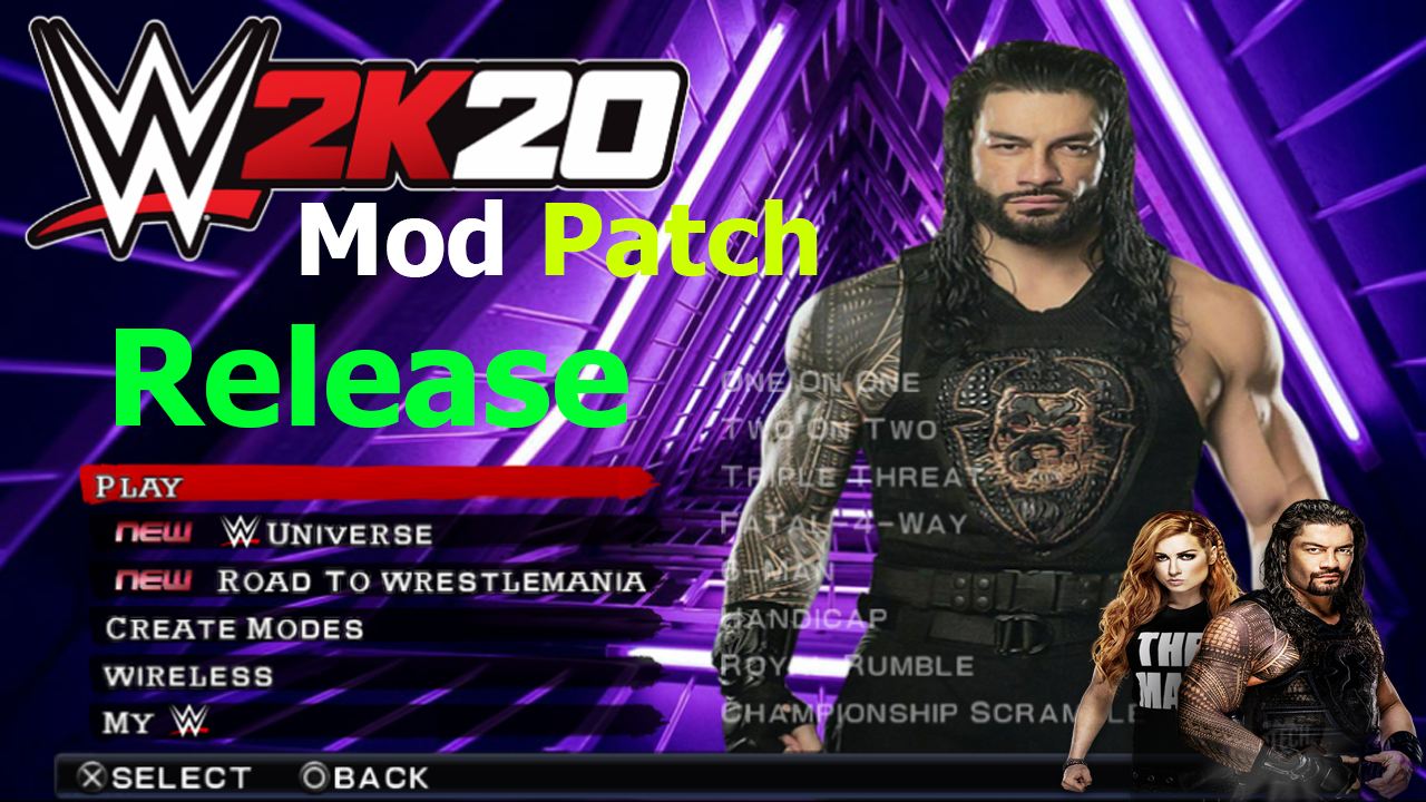 WWE 2K20 PPSSPP - Best Ever Mod Patch For SVR 11 II Release II Gamer Tech