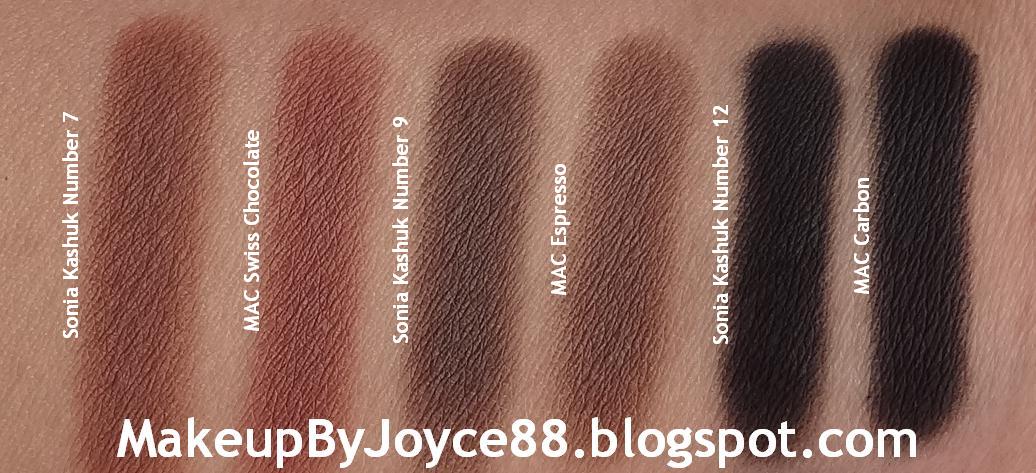 MAC Swiss chocolate | Sonia kashuk, Eye palette, Swatch