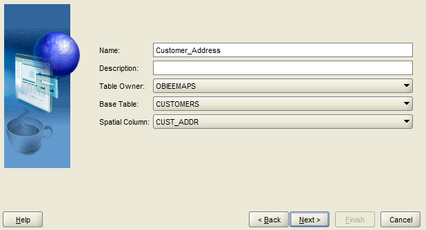 How to create Spatial Tables for Map Viewer
