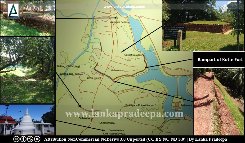 Ancient Kotte Fort | Lanka Pradeepa