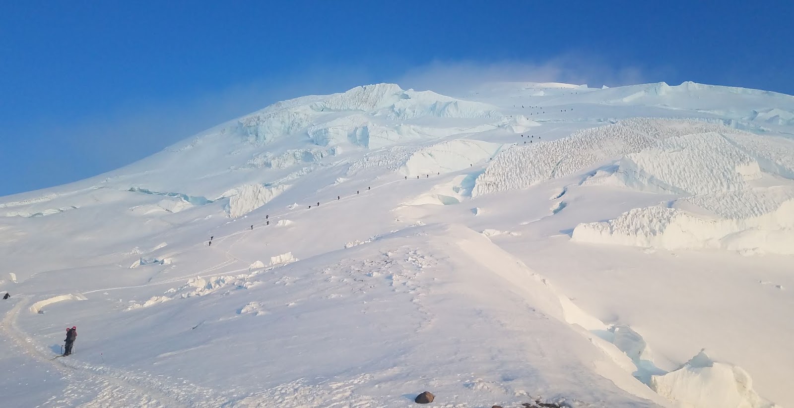 Mount Rainier Climbing: Disappointment Cleaver Update 7/16/2019