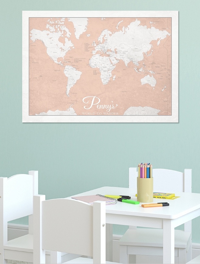 Petit: Vintage World Maps
