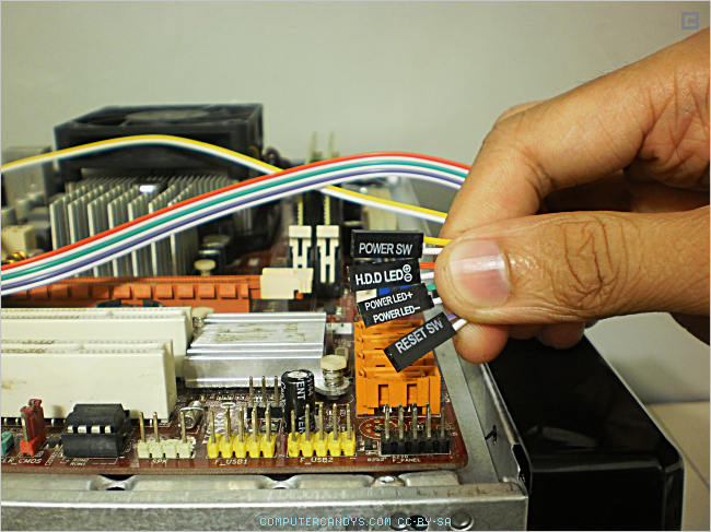 114 - How to Connect Front Panel | COMPUTERCANDYS