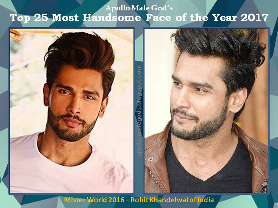 Top 25 Most Handsome Face of the Year 2017 | Apollo Male Gods