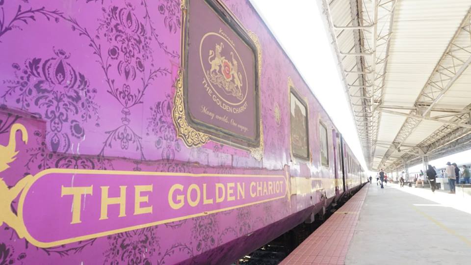 The Golden Chariot Train of Karnataka | Luxury Train Travel