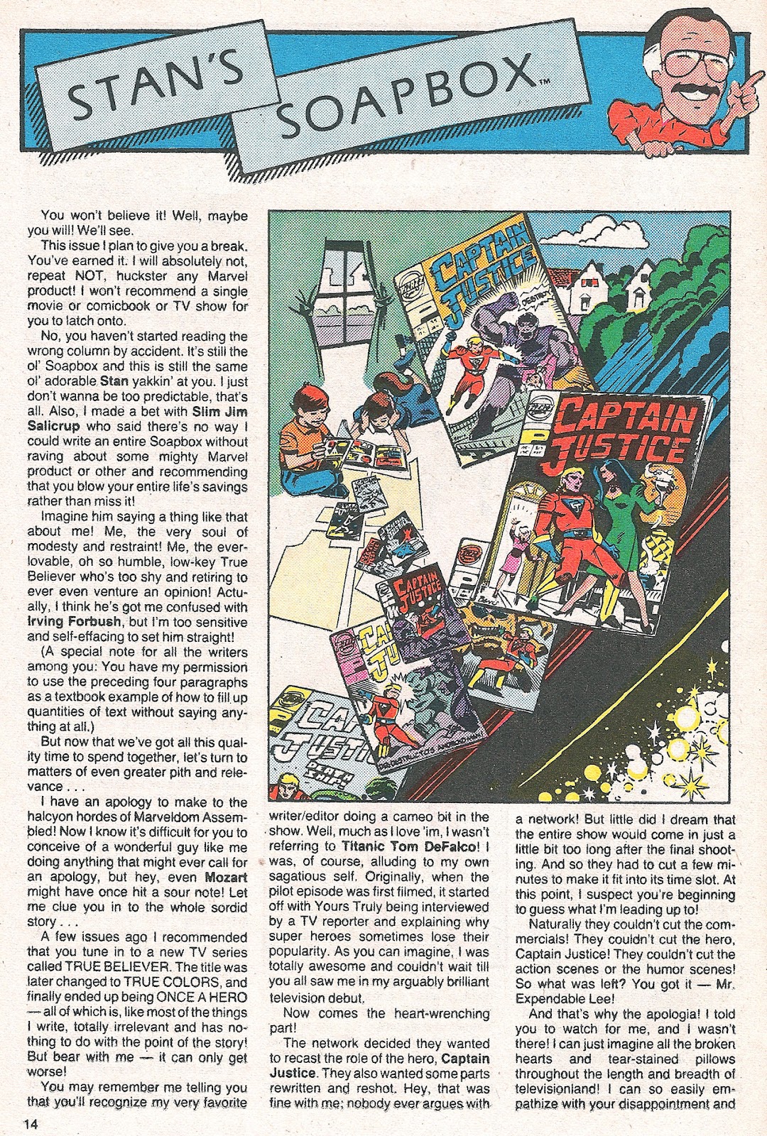 STARLOGGED - GEEK MEDIA AGAIN: 1987: ONCE A HERO / CAPTAIN JUSTICE