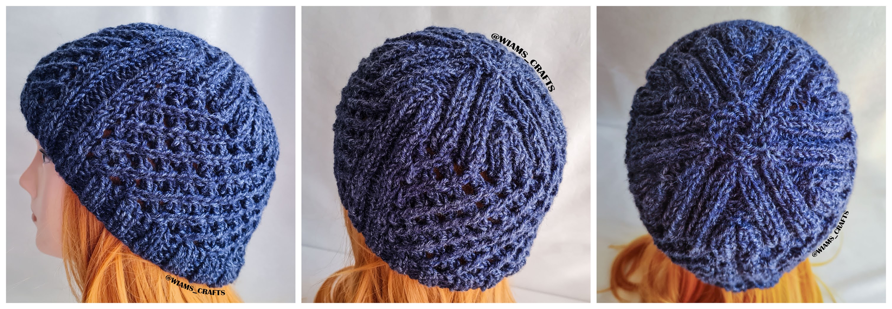 Mesh Pattern Hat ~ Wiam's Crafts