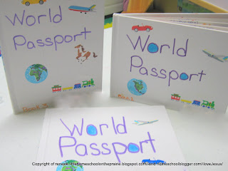 Little Homeschool on the Prairie: Passport Books for Homeschool Geography
