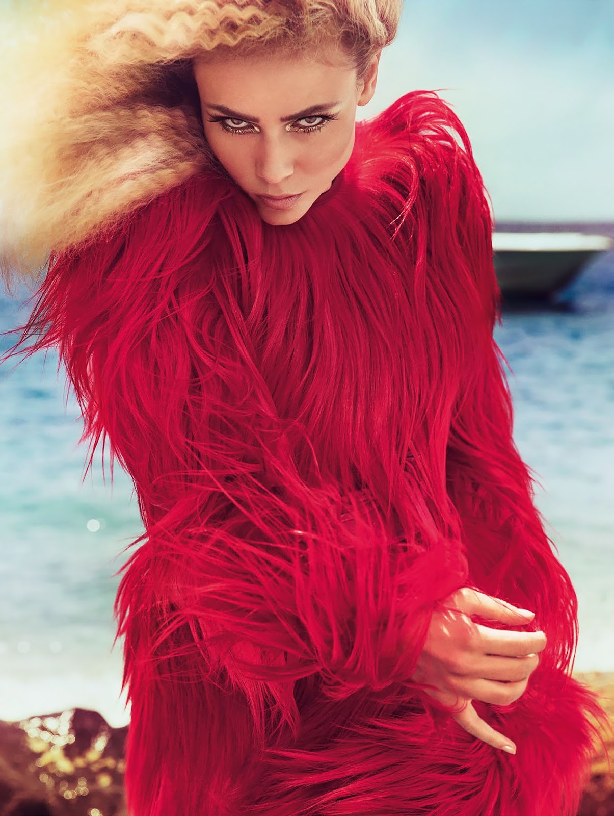 natasha poly by inez and vinoodh for vogue paris november 2014 | visual ...