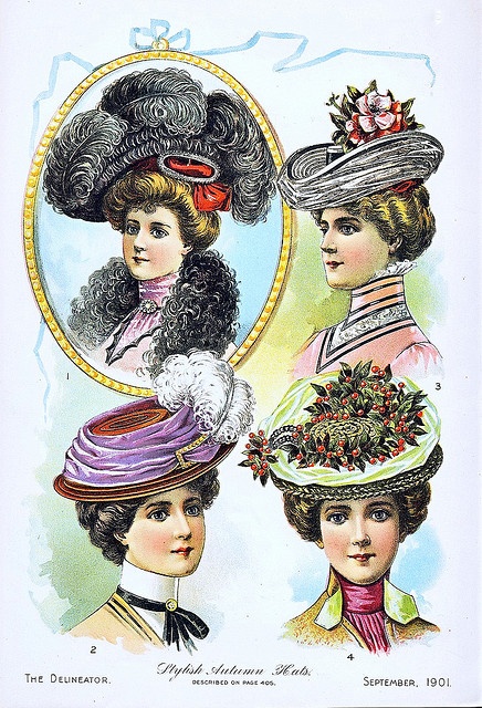Pennsylvania Piecemaker: Suffrage Fashion Week: Suffrage Hat Contest ...