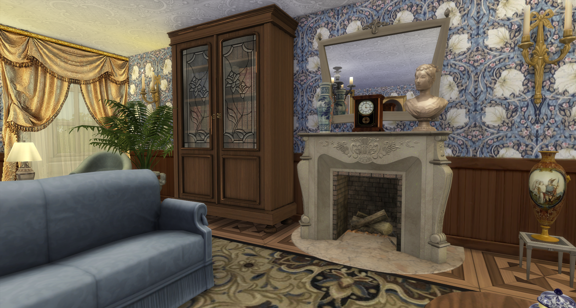 The Sims Powder Room: The Cronhardt