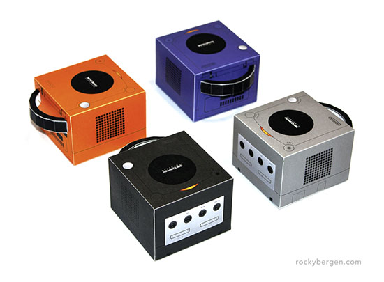 GameCube Paper Model | Paperized Crafts