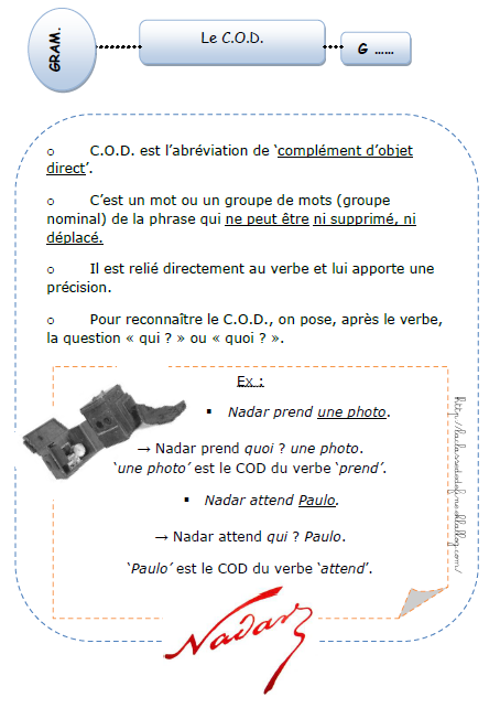 varell: Complément COD