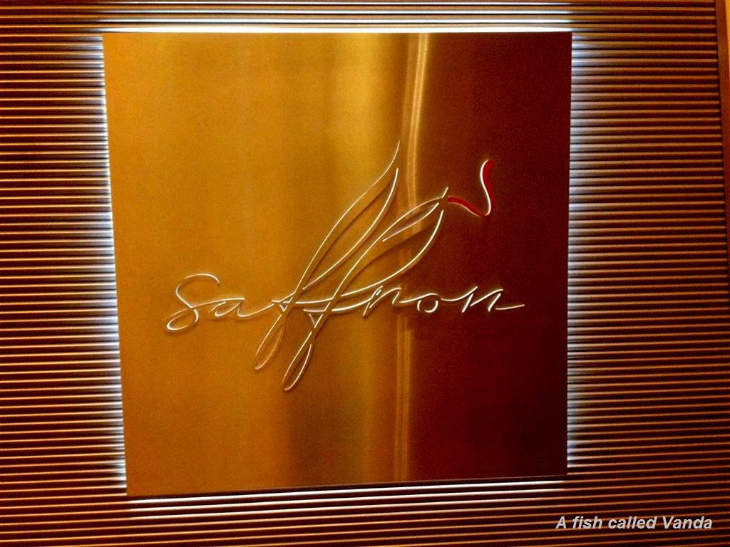 Life in Dubai: Restaurants #7 /Saffron, Atlantis The Palm/