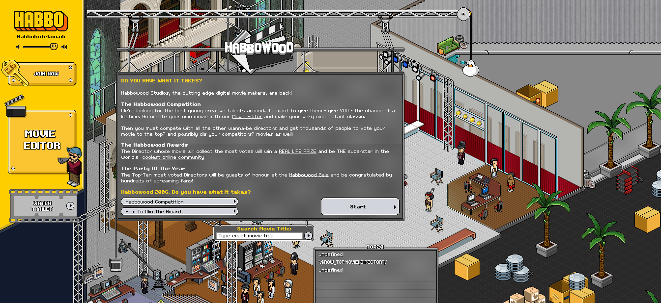 Programas lançados pelo Habbo | Banco de imagens do Habbo Hotel - Acervo