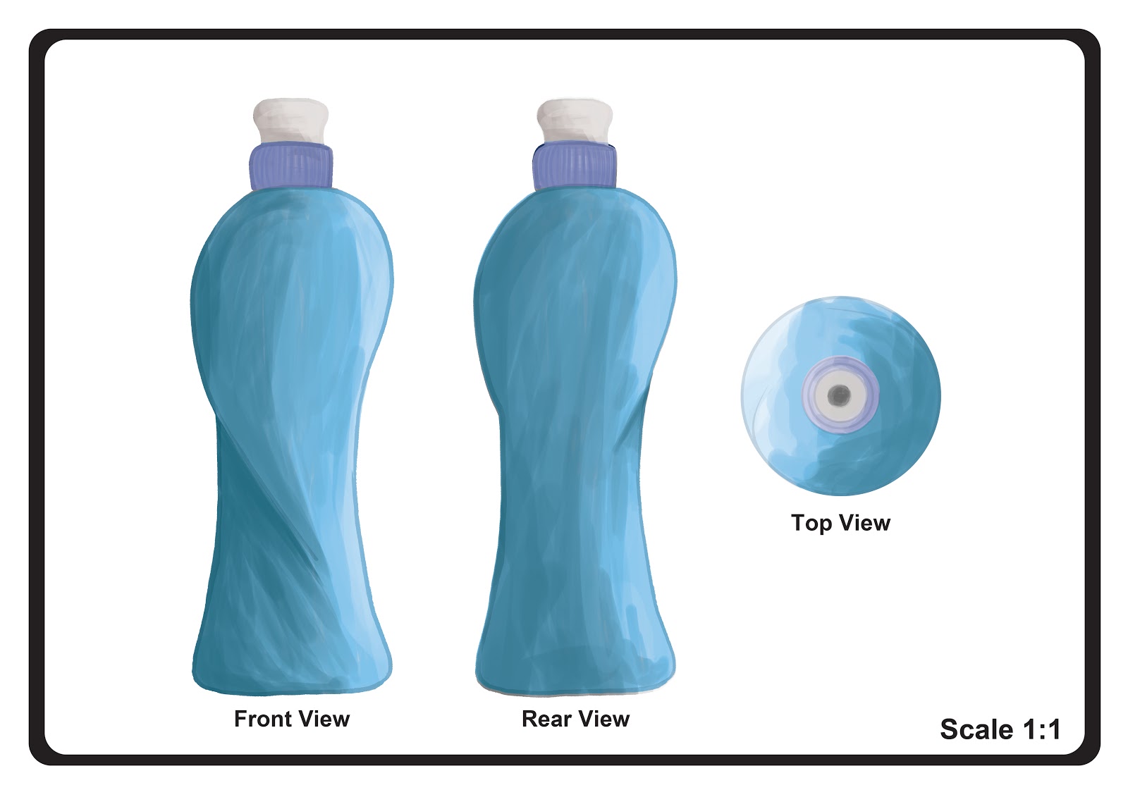 Des 124- 3D Design: Final Drinks Bottle Renders
