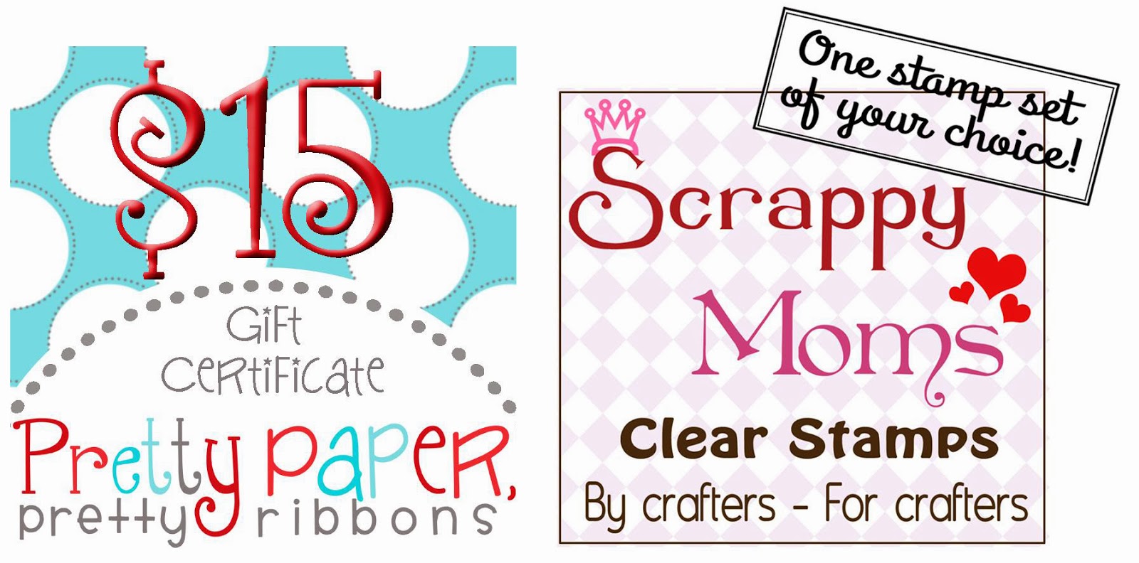 Scrappy Mel: Pretty Paper Pretty Ribbons and Scrappy Moms Stamps Blog Hop!