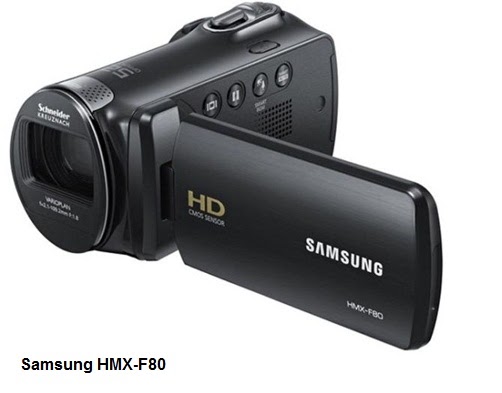 Samsung HMX-F80 camcorder - TEST and REVIEW