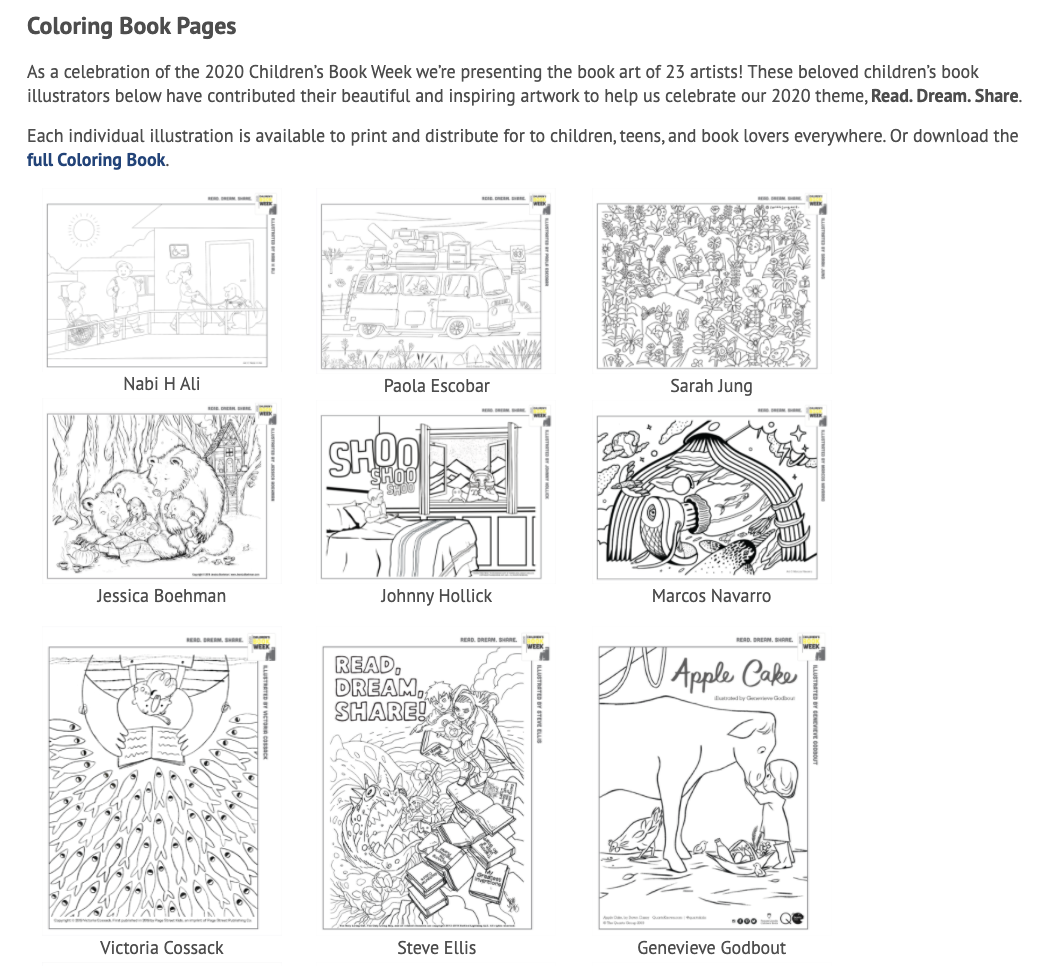 The Library Voice: We Can Celebrate Children's Book Week, May 4-11 ...