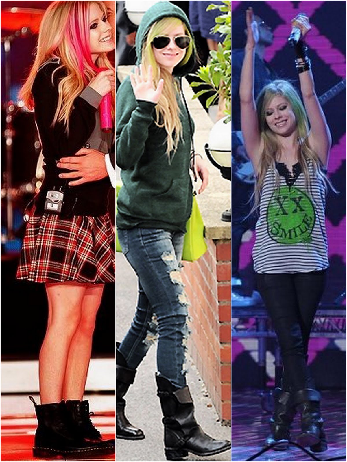 Showcase: Estilo: Avril Lavigne
