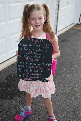 Busy Lee Family: Morgan's First Day of 1st Grade!!!