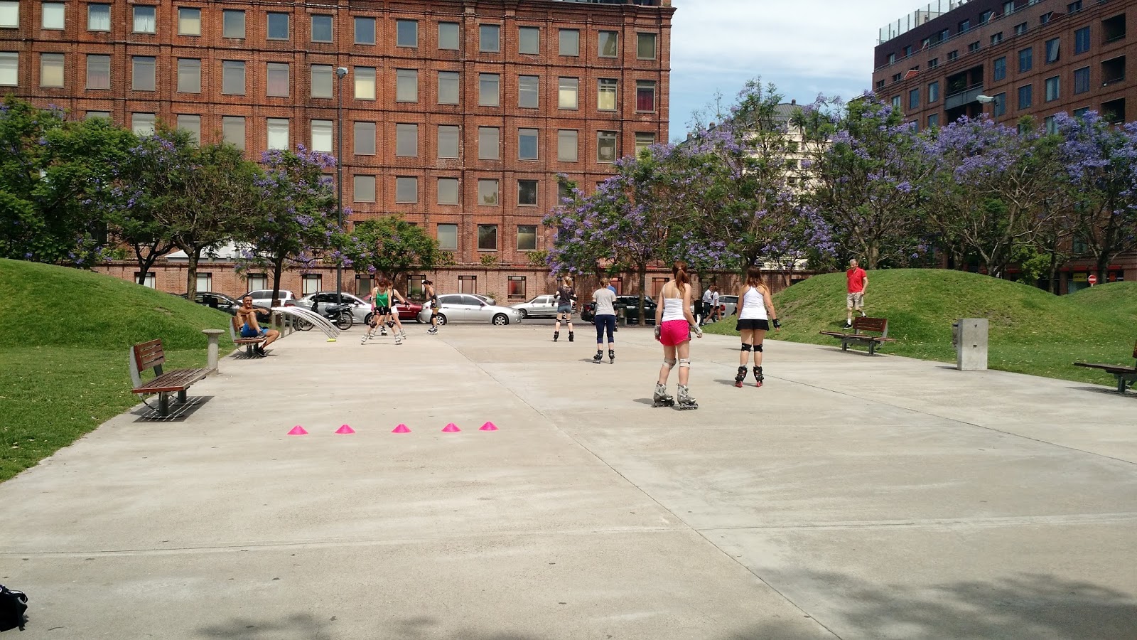 Clases de Rollers Puerto Madero