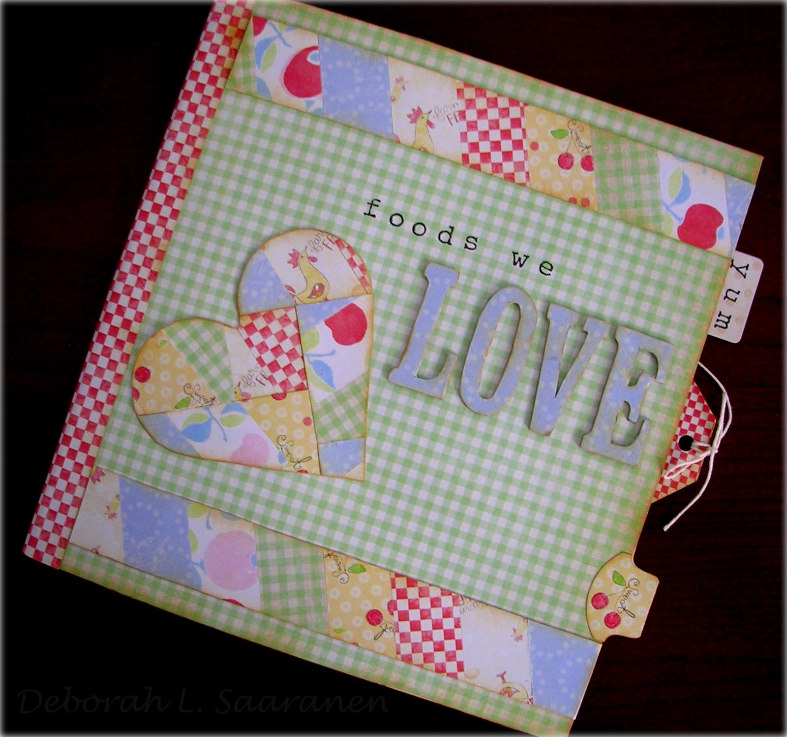 Dream in Color...: File Folder Melissa Frances Recipe Keeper