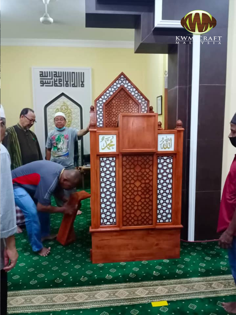 Kayu Warisan Malaysia: Tempahan Mimbar Surau Taman Maluri