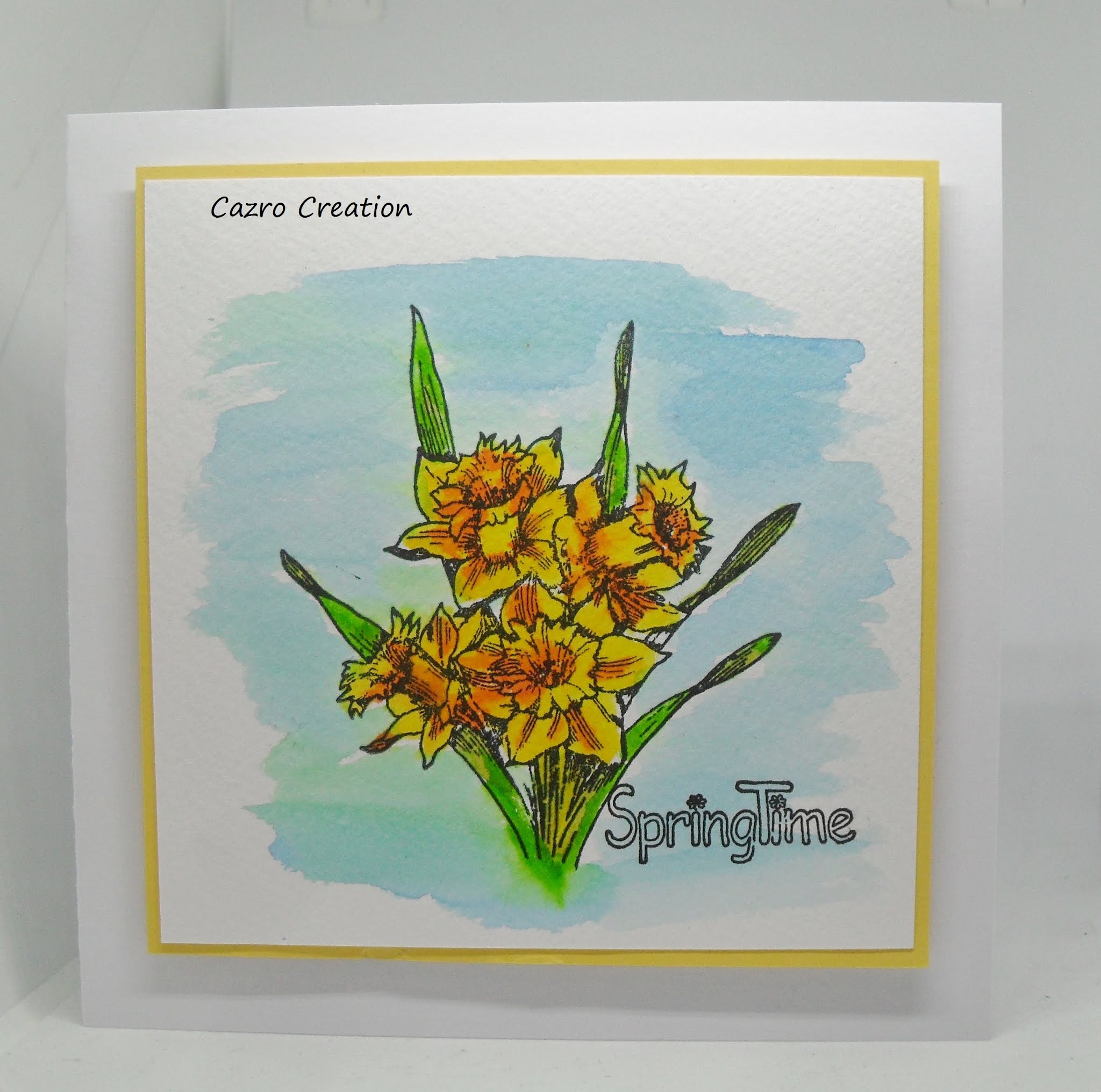 Make My Monday Challenge Blog: #145 Easter or Spring card