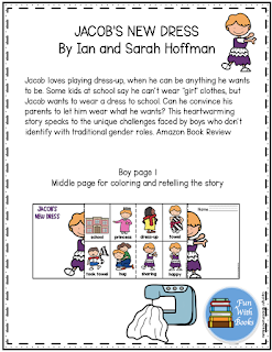 JACOB'S NEW DRESS BOOK CRAFT ~ Book Units by Lynn