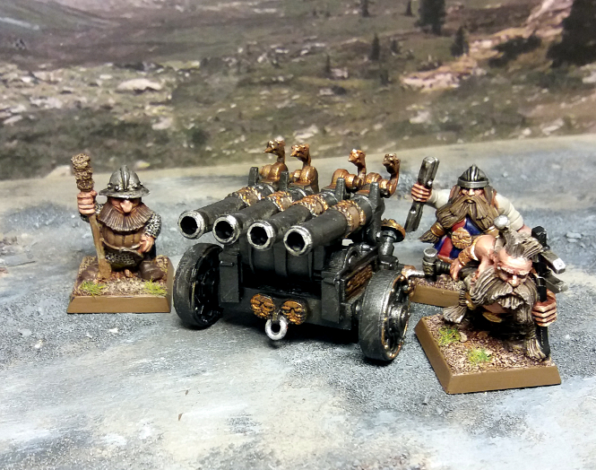 Eight Peaks: Dwarf Cannon & Organ Gun