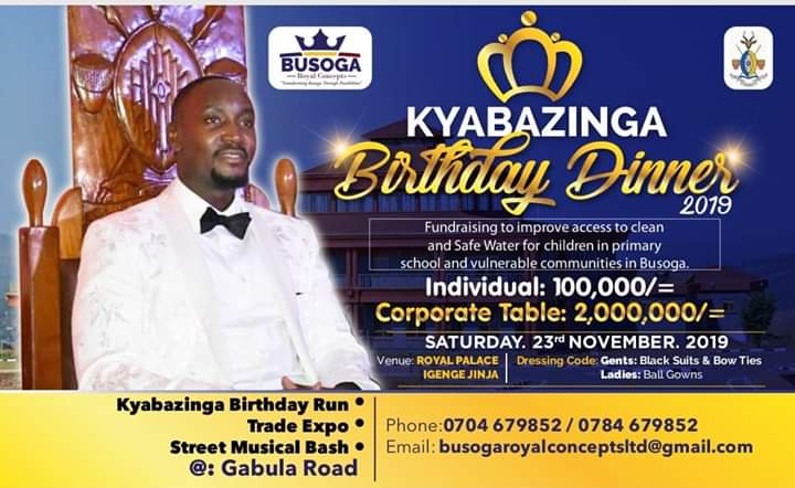 Uganda: Busoga's Kyabazinga celebrates his birthday - African Royalties