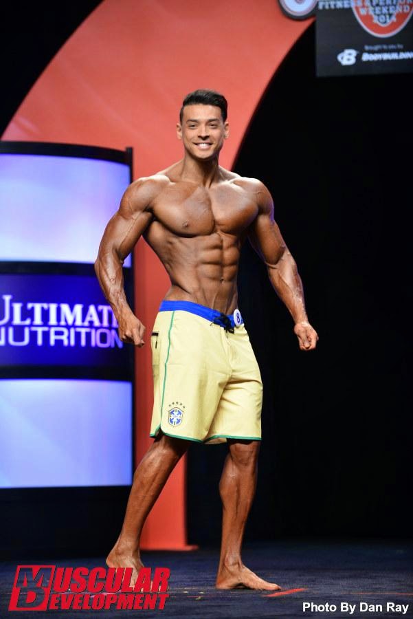 Felipe Franco fica em 15º lugar no Mr. Olympia 2014: "Fiquei meio perdido"