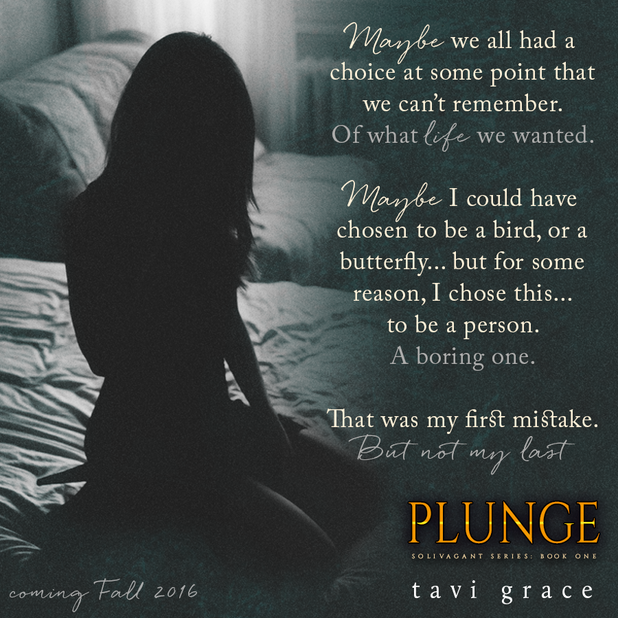 Plunge by Carian Cole w/a Tavi Grace - Who Picked This?