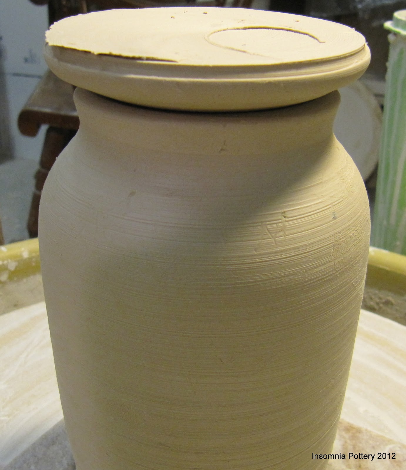 Insomnia Pottery Workshop: Finishing the Goblets....