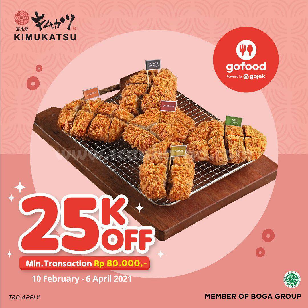 KIMUKATSU Spesial Promo GOFOOD! DISKON Rp 25.000 - scanharga