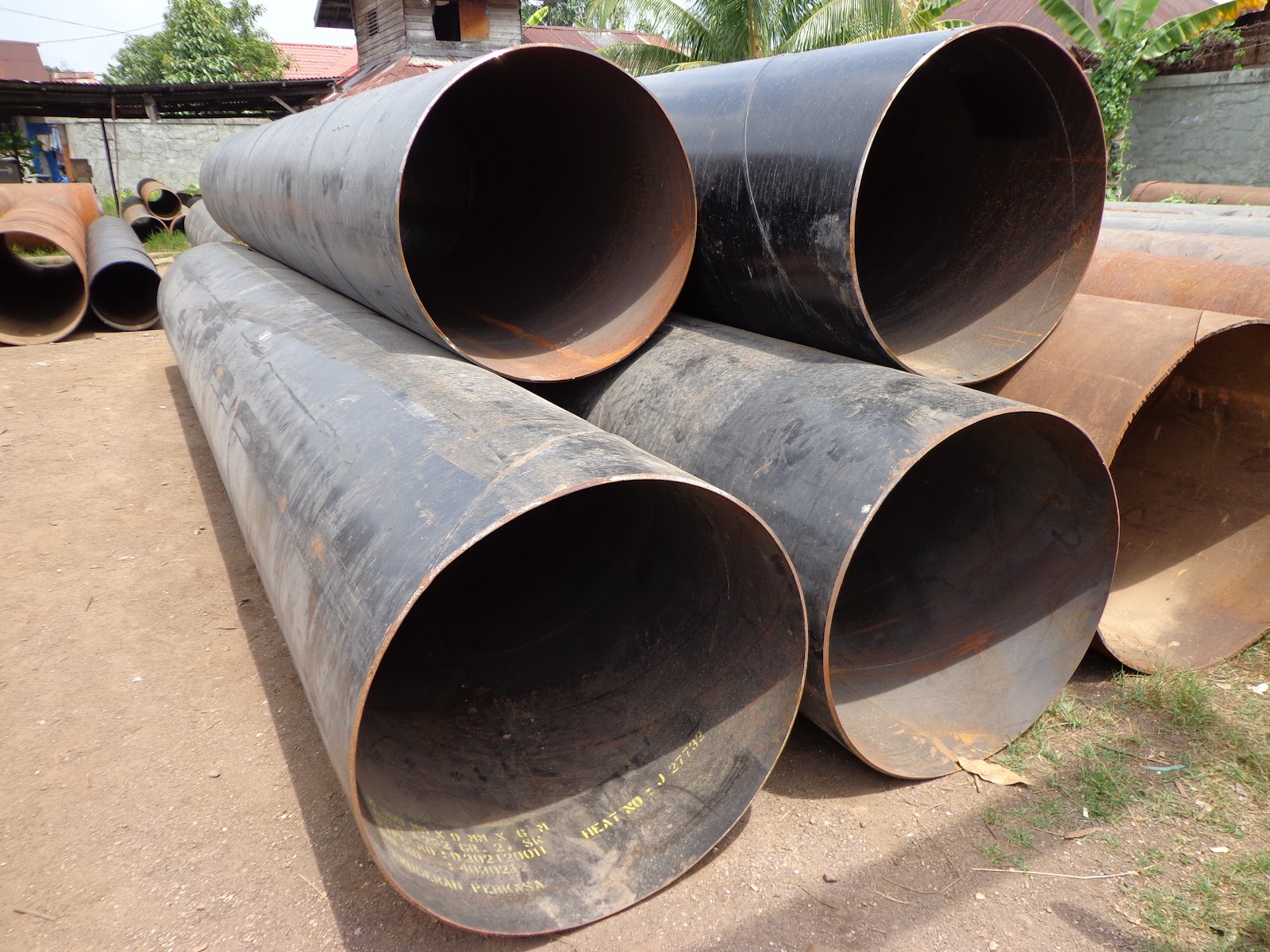 CV. ANUGERAH PERKASA BANJARMASIN: Pipa Baja ASTM A252 Diameter 90 cm ...