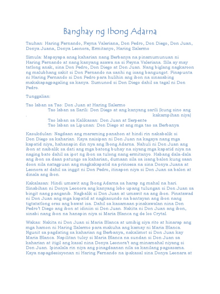 ano ang banghay - philippin news collections