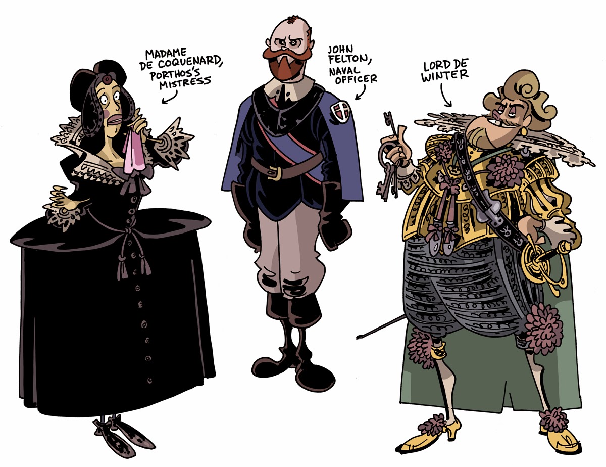 Chris Schweizer's Old Blog: The Three Musketeers