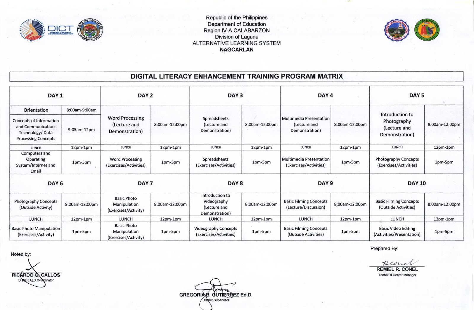 ALS ANA KALANG Tech4Ed Center