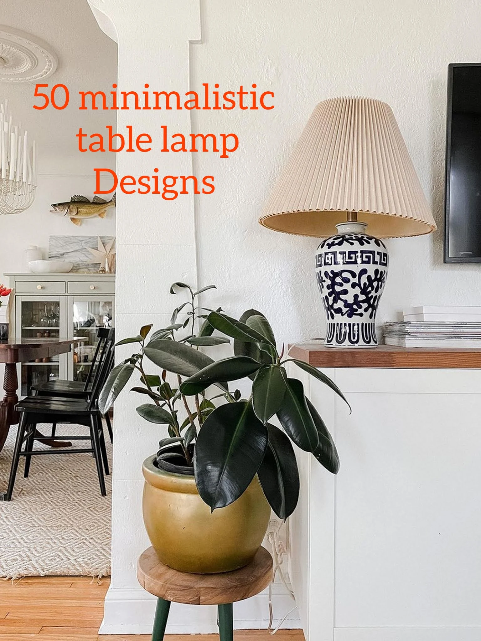 50 Unique decorative table lamp designs | Melody Jacob