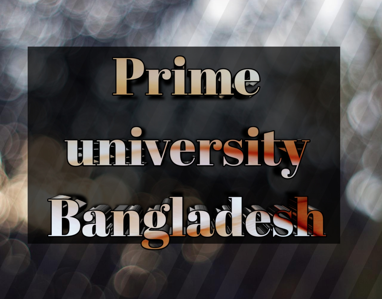 Prime university Bangladesh Admission Circular 2020-21 - Time Of BD ...