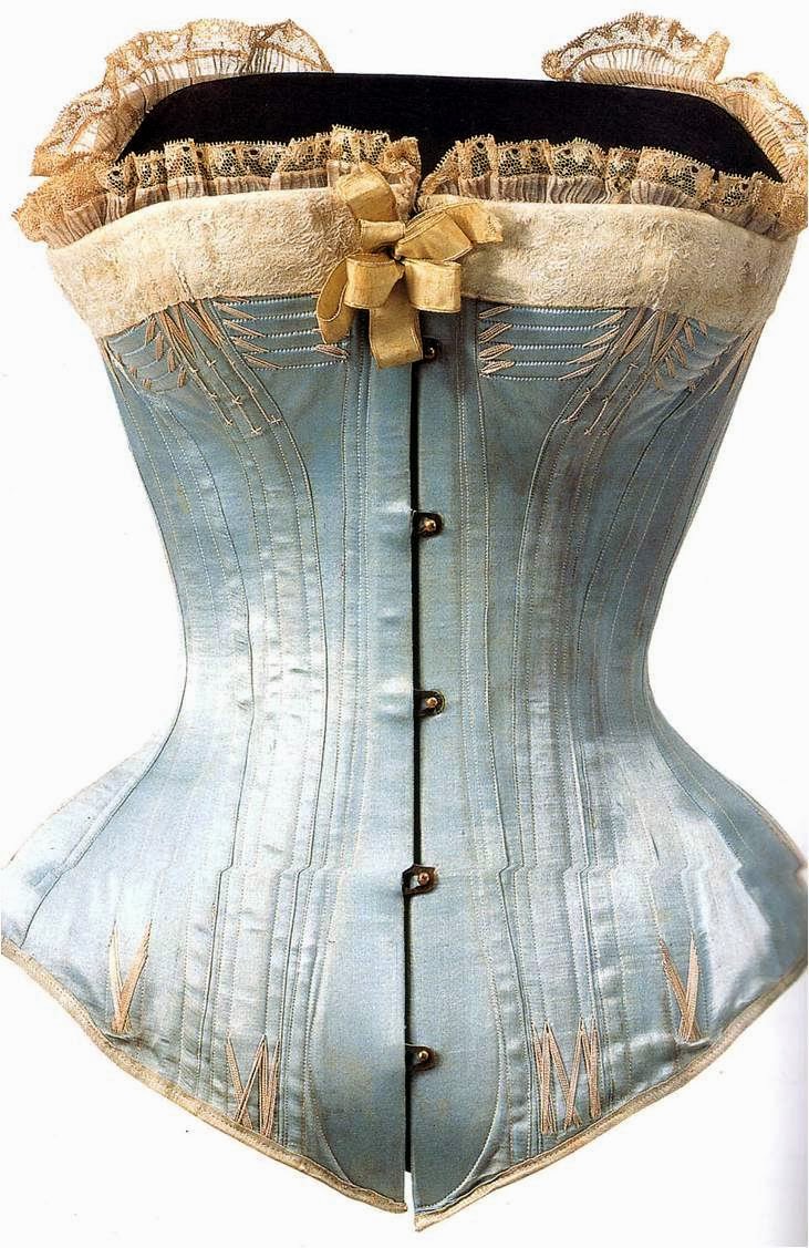 Laberintos del Arte: Bellos pero letales: oda al corsé "El incomparable"